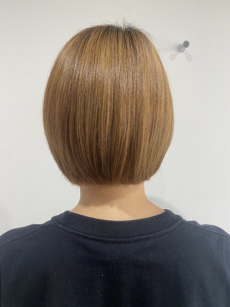 カットモデルでショートボブ | enx